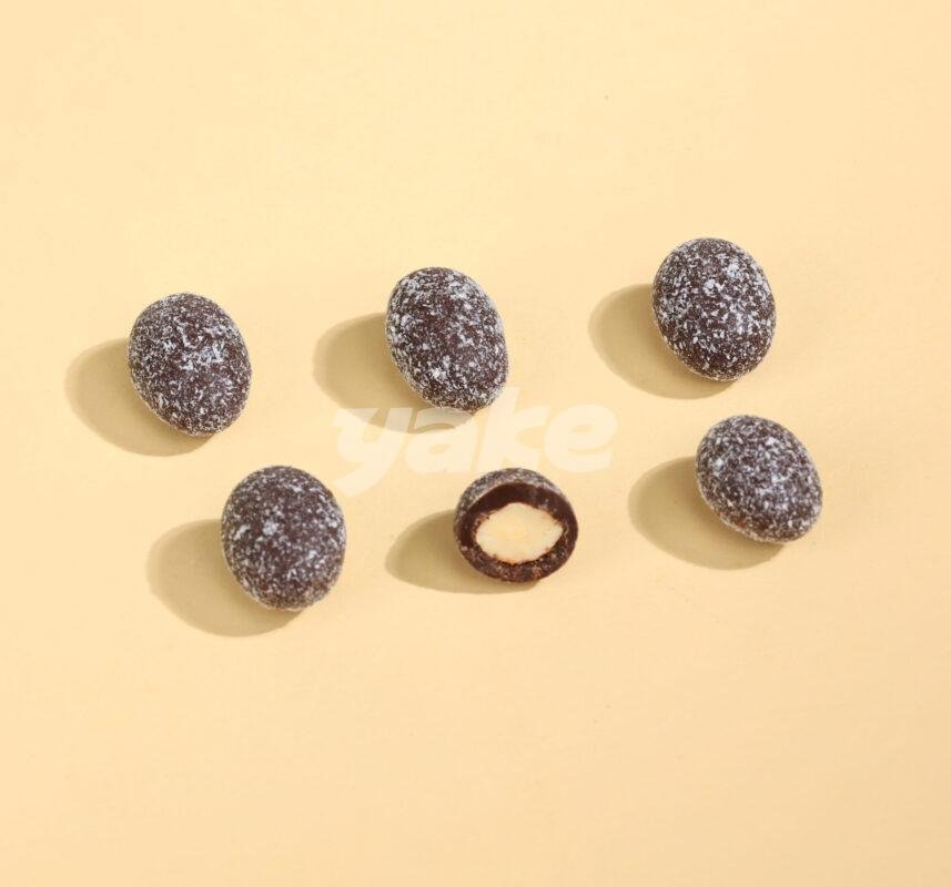 Milk Chocolate Coated Almonds with Coconut Flakes - ChinaCandyFactory.com